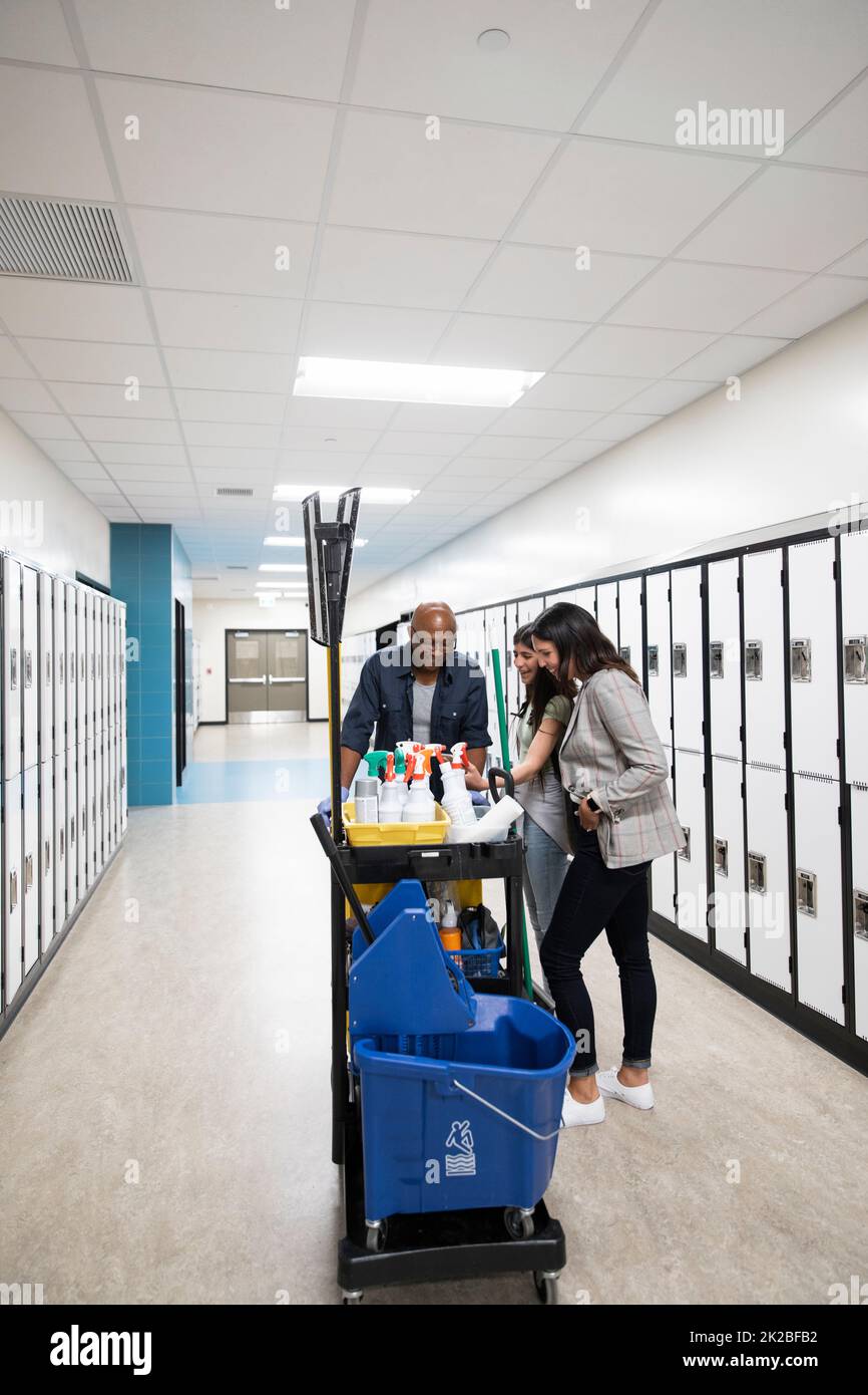 Teen cleaner hi-res stock photography and images - Alamy