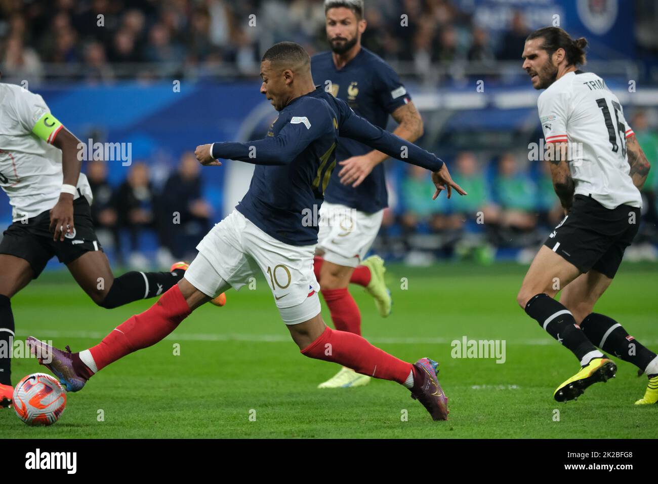 September 22, 2022, Saint Denis, Seine Saint Denis, France: KYLIAN ...