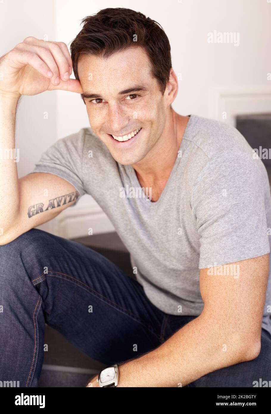 Sitting and relaxing hi-res stock photography and images - Alamy