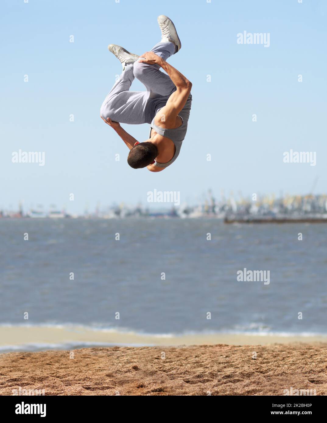 Someone Doing A Somersault