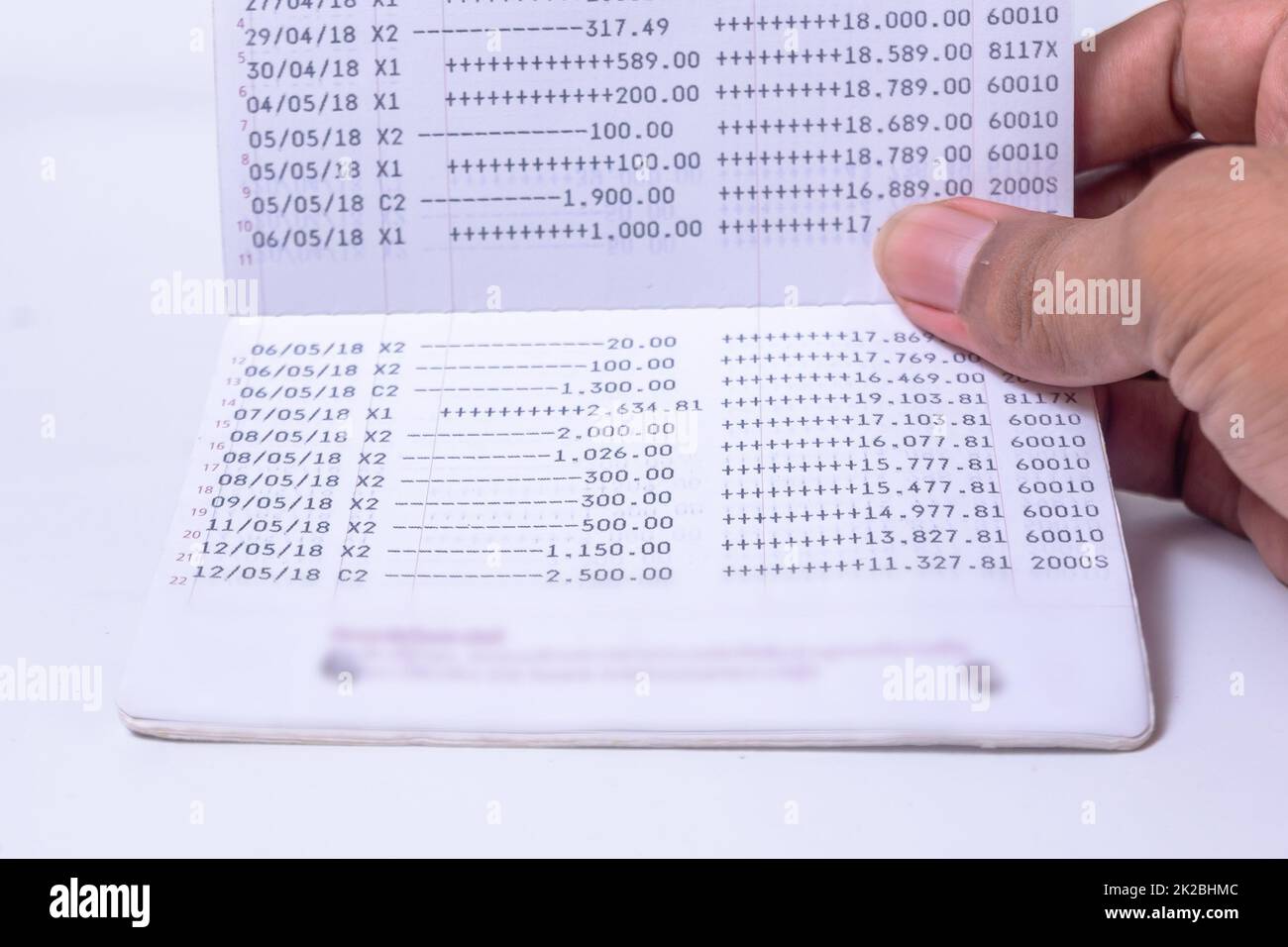 Bank account book hi-res stock photography and images - Alamy