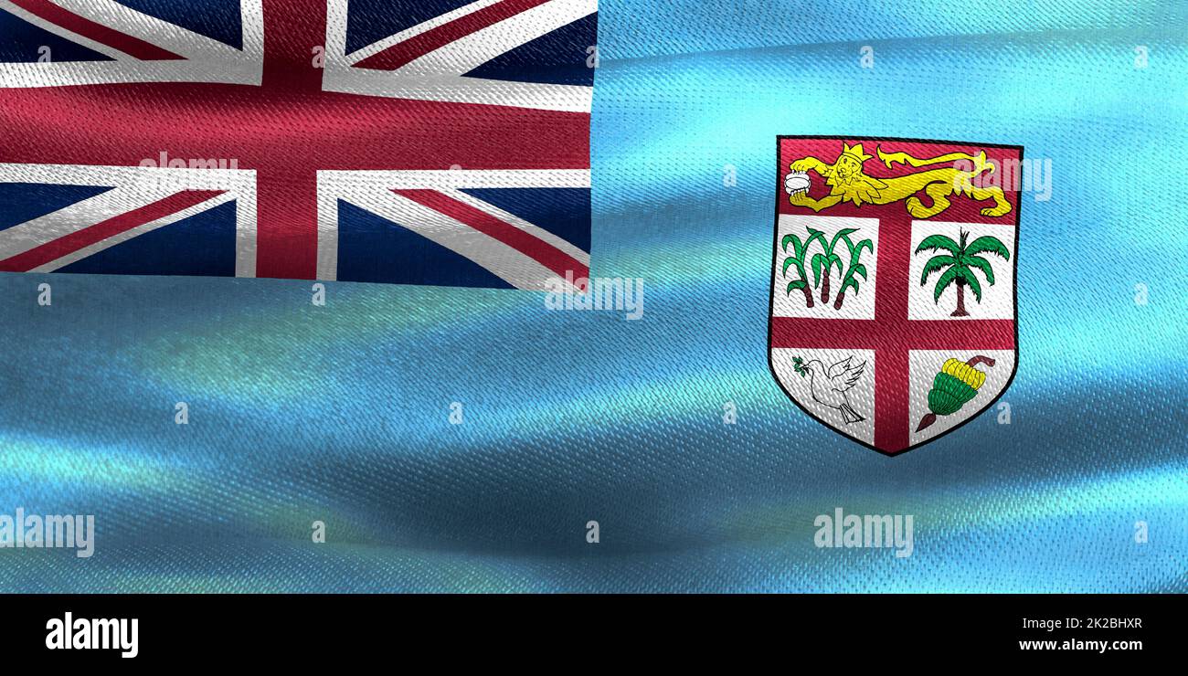 Fiji flag - realistic waving fabric flag Stock Photo - Alamy Fiji flag - realistic waving fabric flag Stock Photo - Alamy