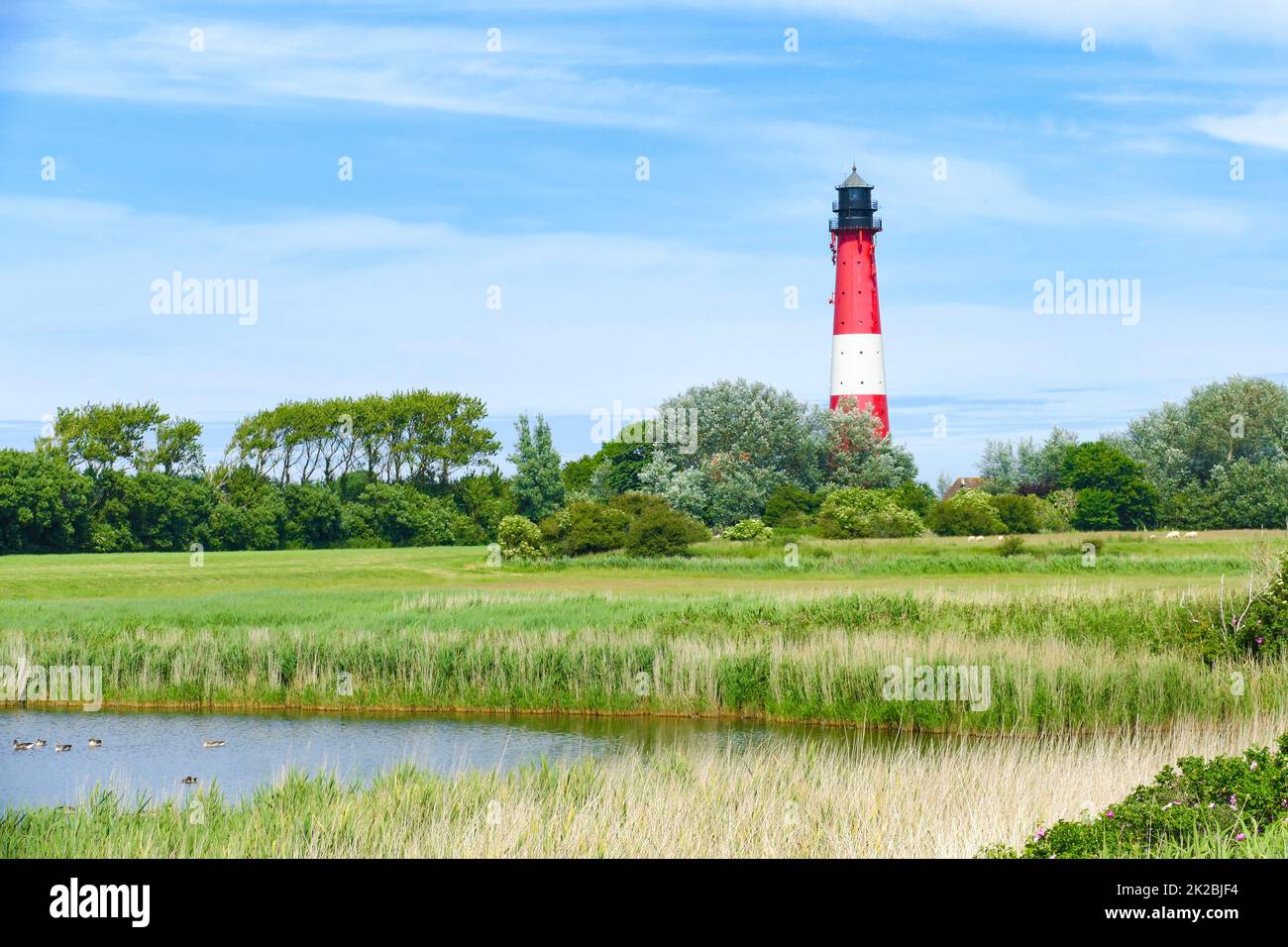 Lighthouse at Pellworm Stock Photo - Alamy