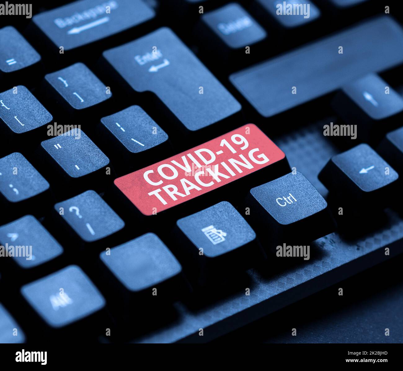 Conceptual display Covid 19 Tracking. Conceptual photo Distinguishing ...