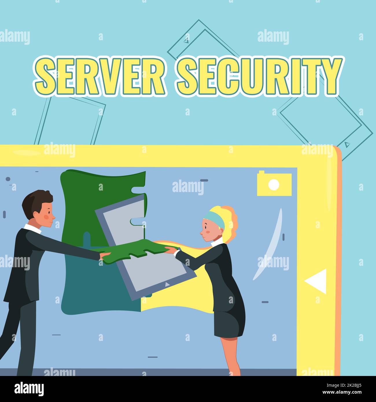 Conceptual Display Server Security Word For Web Server That Guarantees Secure Online