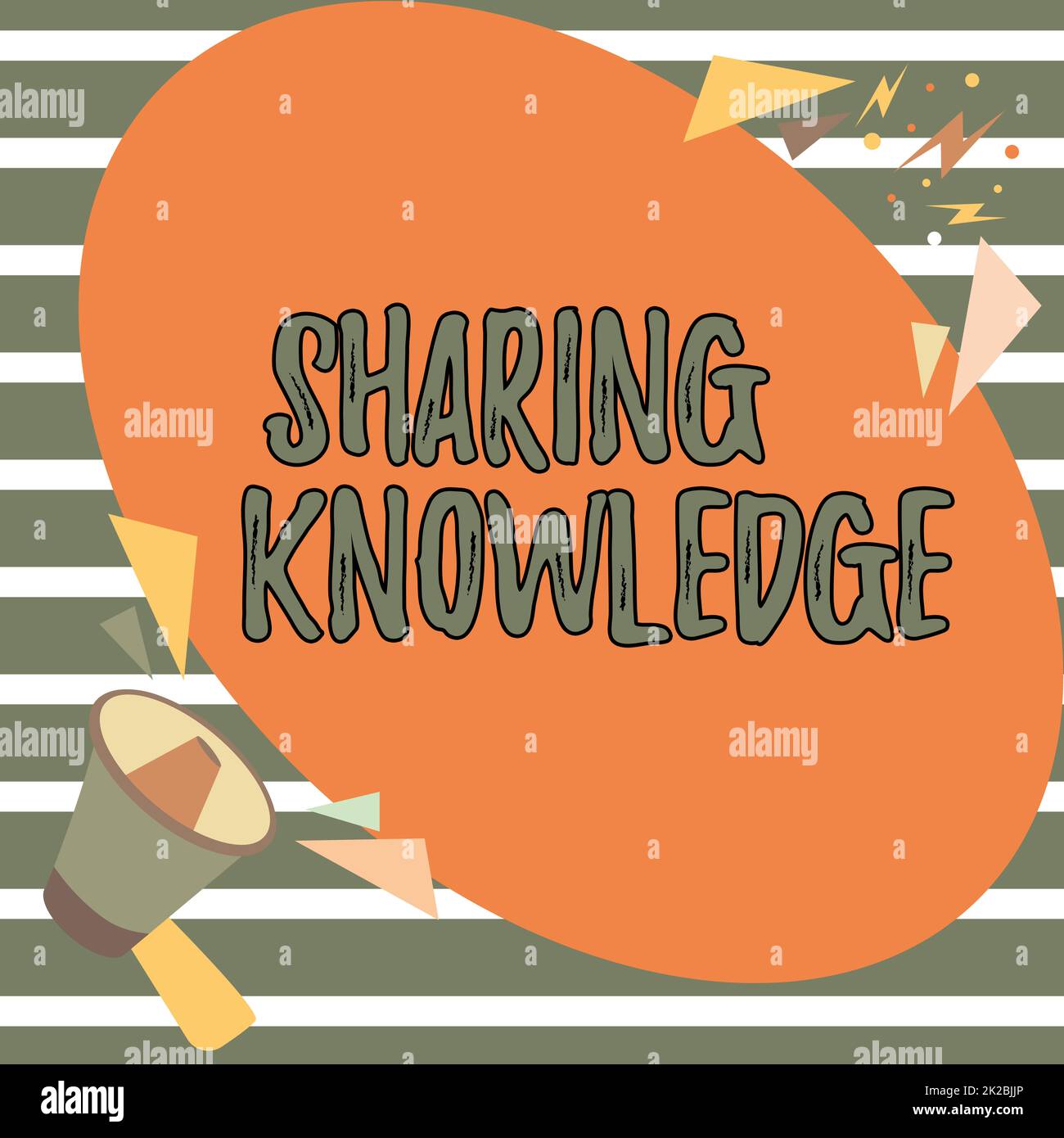 Conceptual caption Sharing Knowledge, Word Written on activity through ...