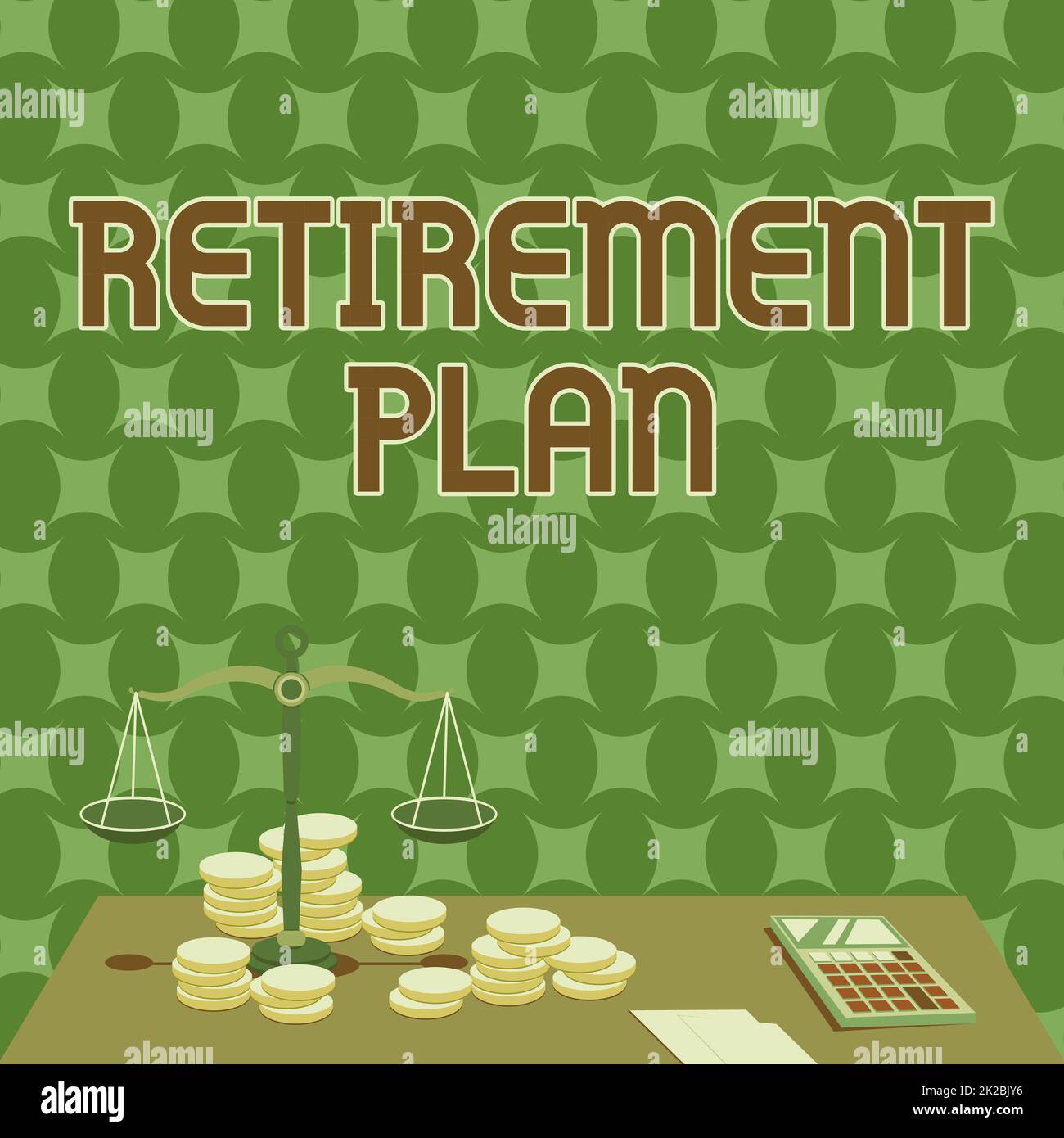 Text showing inspiration Retirement Plan, Internet Concept plan for ...