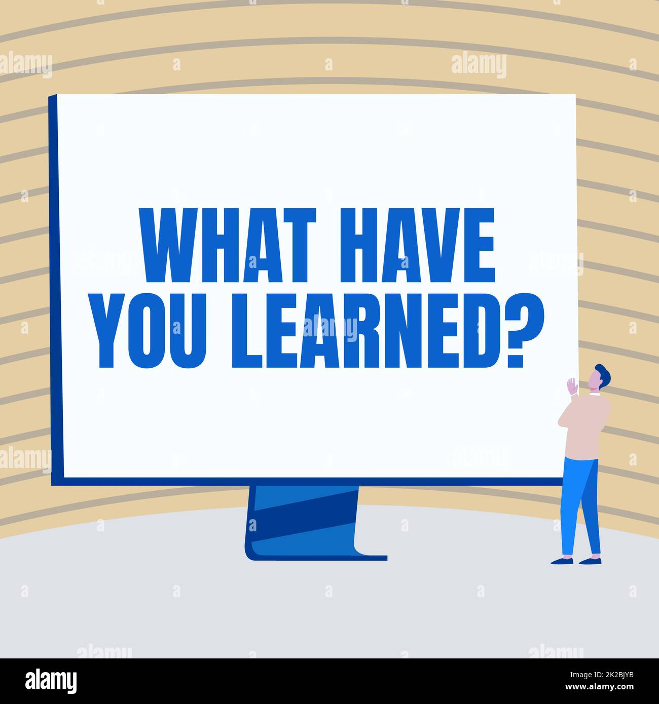 Sign displaying What Have You Learned Question, Internet Concept to ...