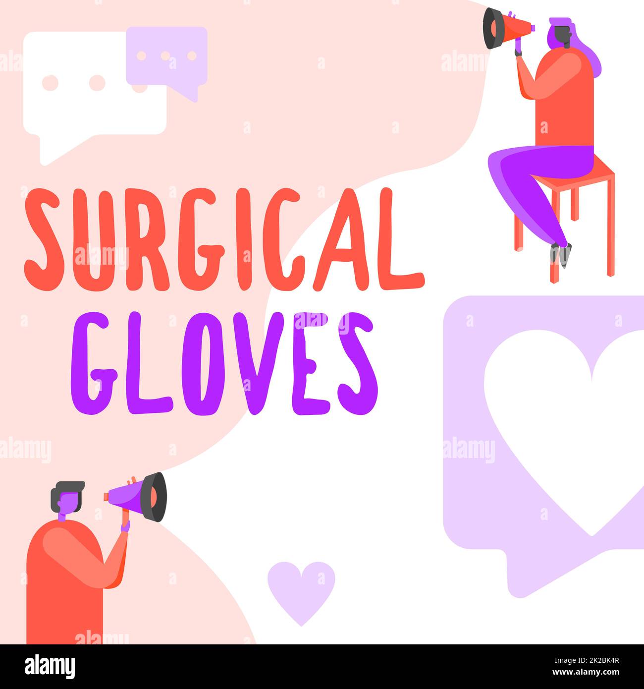 Handwriting text Surgical Gloves, Word Written on to protect from the ...