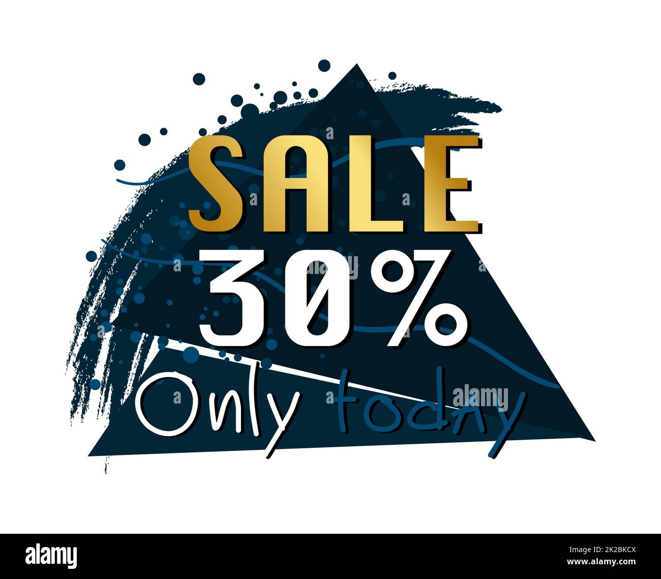 Abstract web banner, business card, template SALE 30 PERCENT - Vector Stock Photo - Alamy