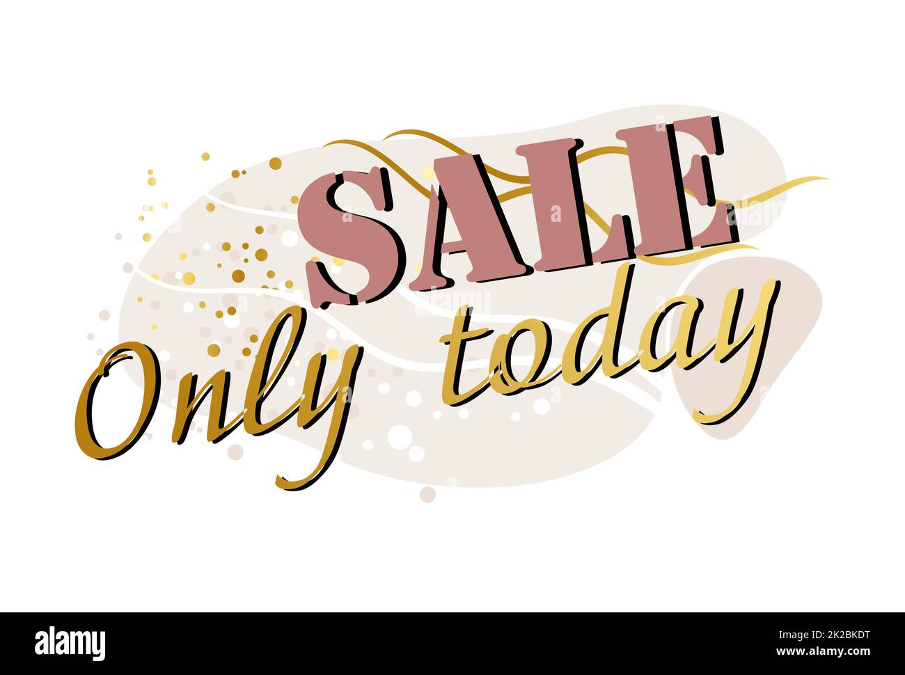 Vector illustration shop sale Cut Out Stock Images & Pictures - Alamy