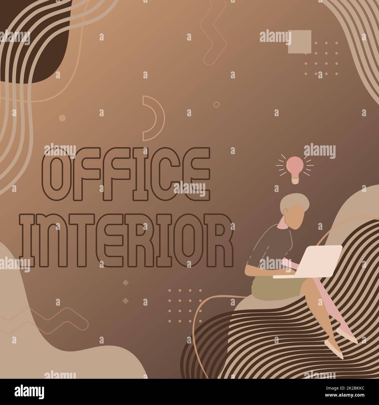 Text caption presenting Office Interior, Business approach making ... Text caption presenting Office Interior, Business approach making ...