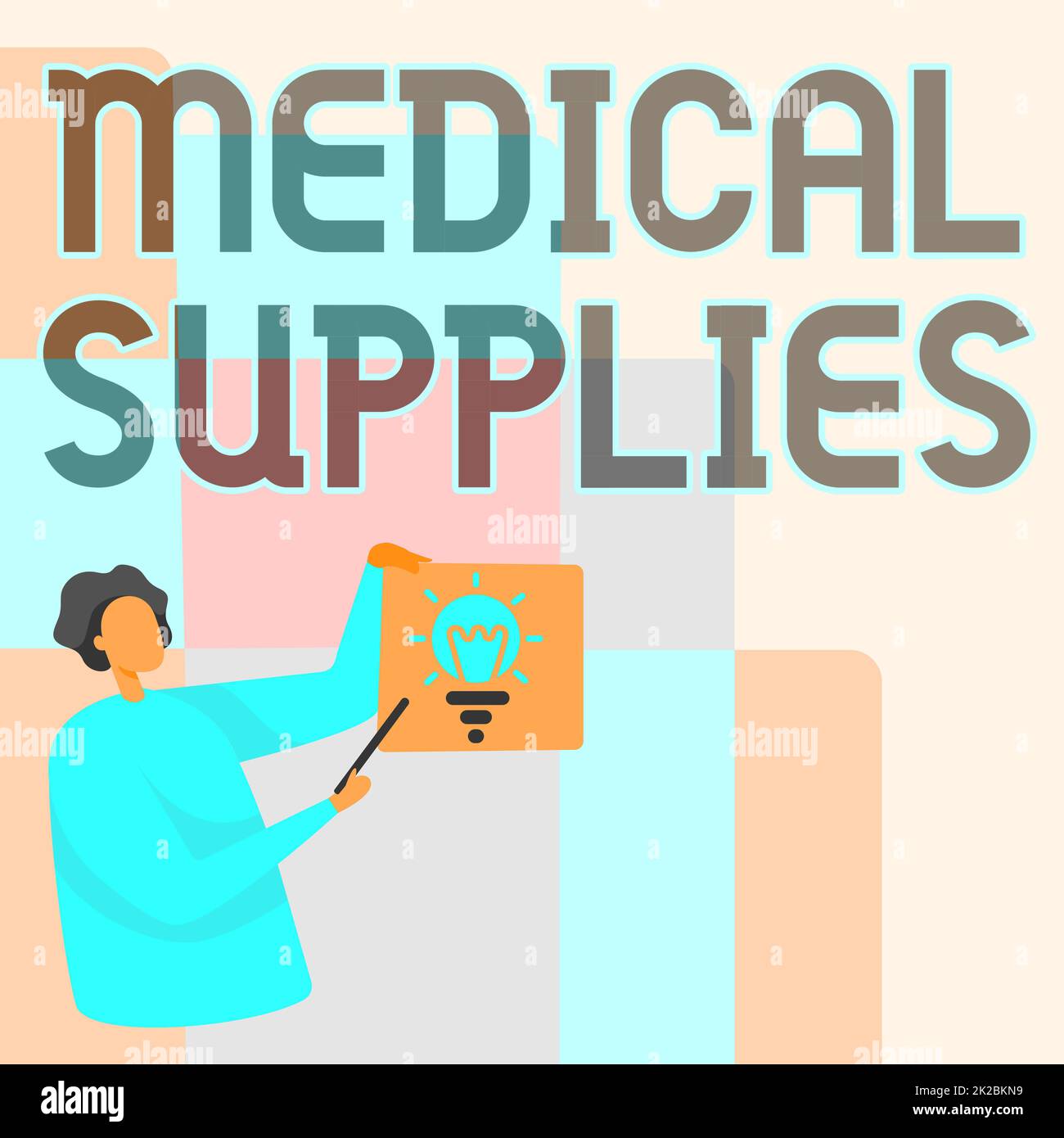 Inspiration showing sign Medical Supplies, Conceptual photo Items ...