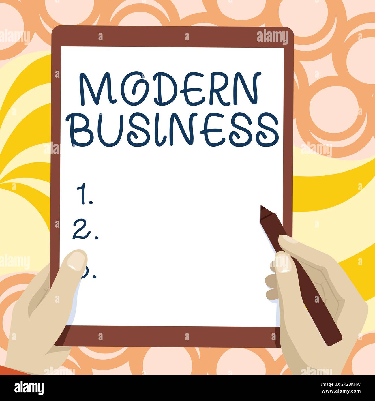 Writing displaying text Modern Business. Word Written on Introduction ...