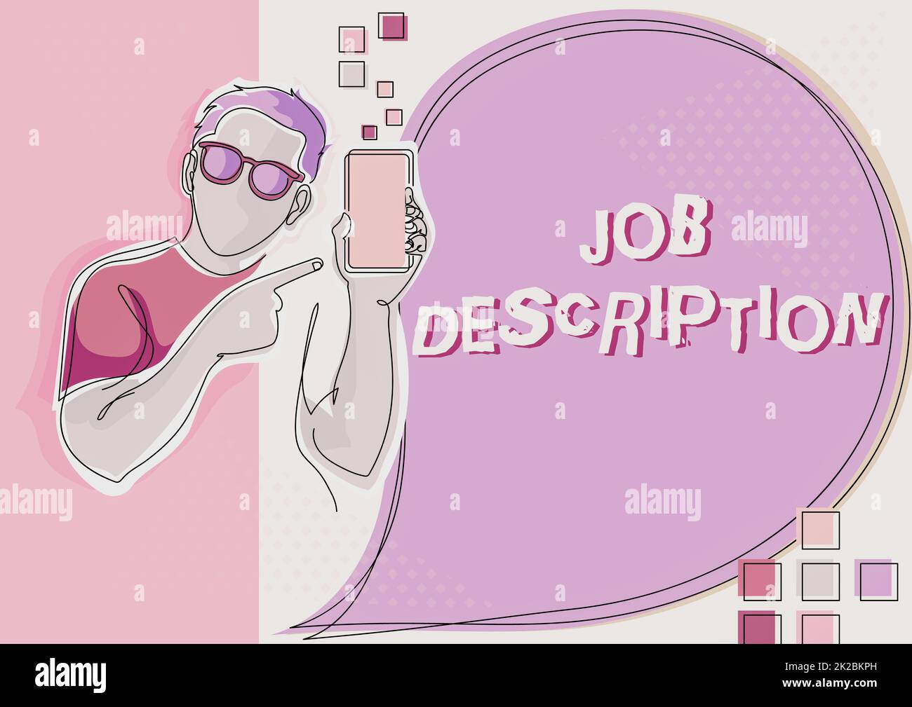 Handwriting text Job Description, Business overview written narrative ...