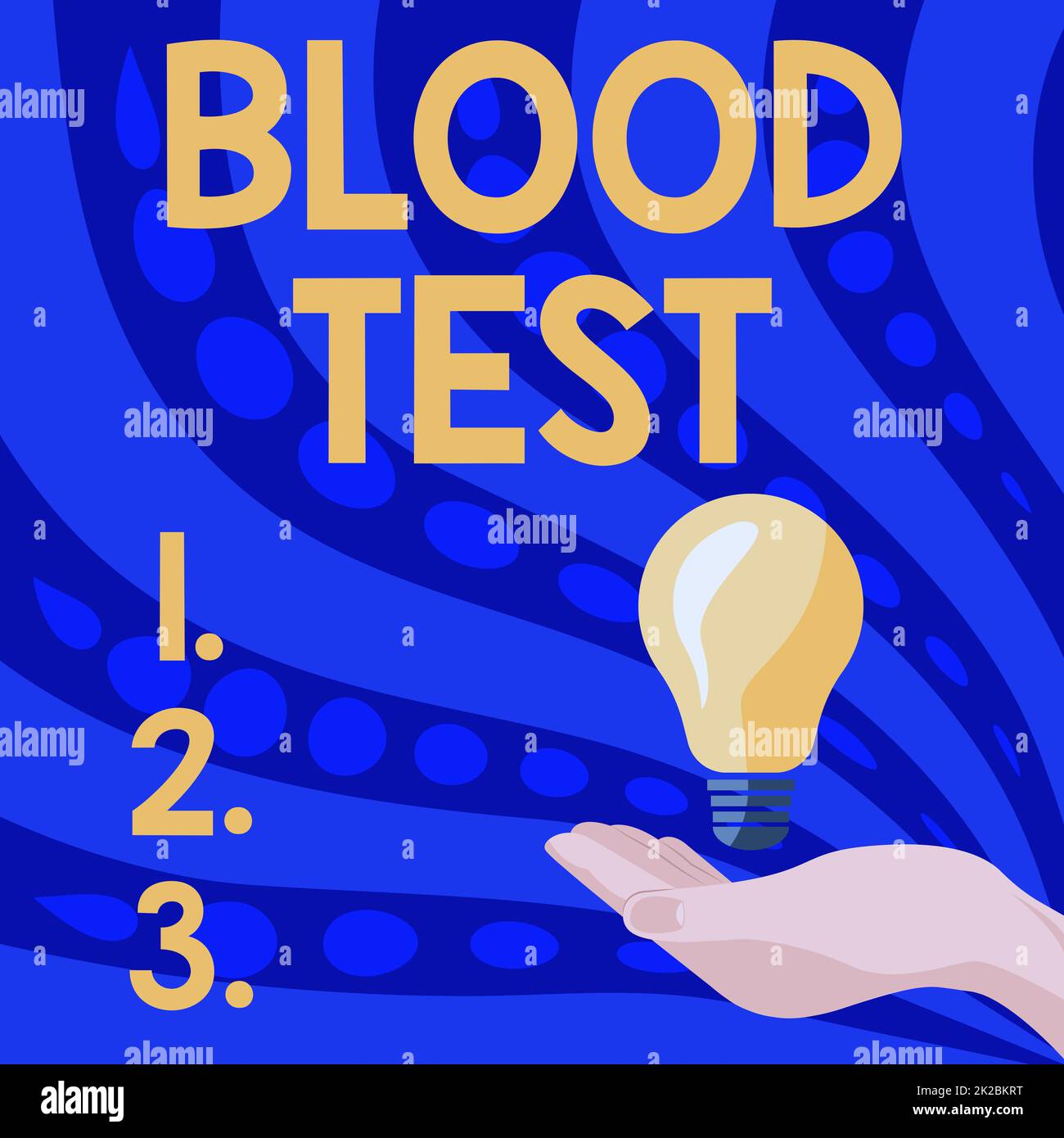 Inspiration showing sign Blood Test, Conceptual photo Extracted blood ...