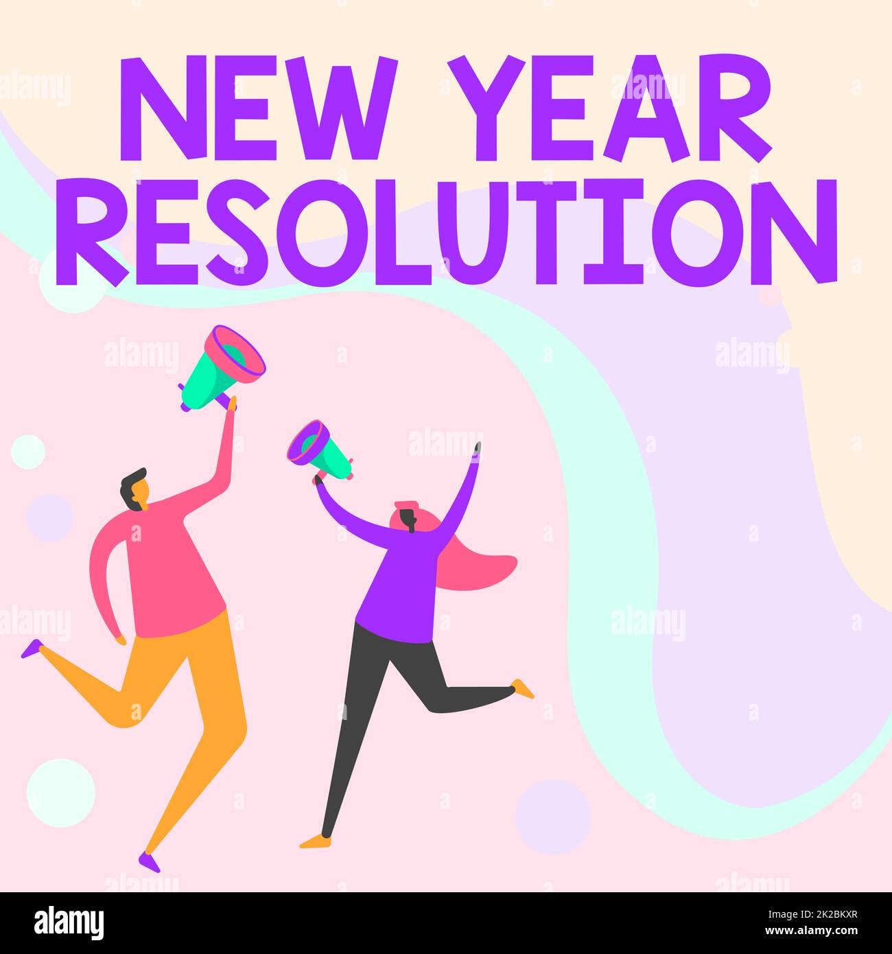 Inspiration showing sign New Year Resolution. Word for promise that you ...