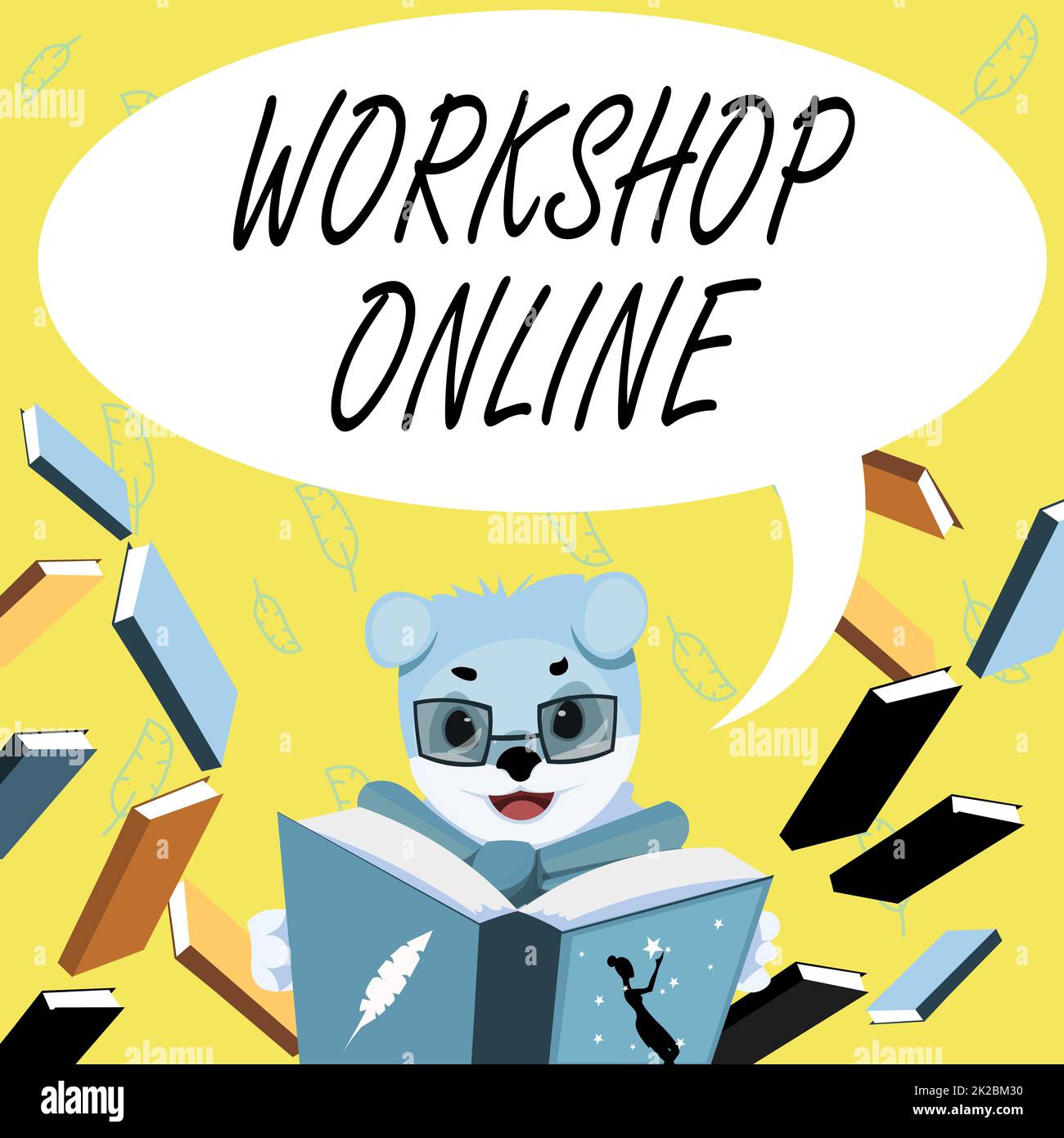 Writing displaying text Workshop Online. Business approach Workshop ...