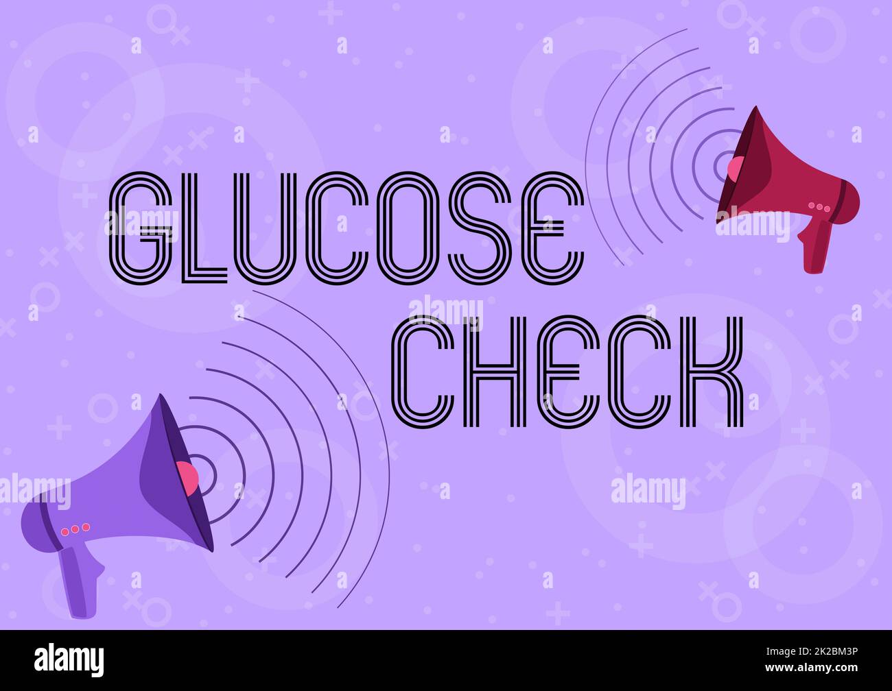 Sign displaying Glucose Check. Conceptual photo Procedure that measures ...