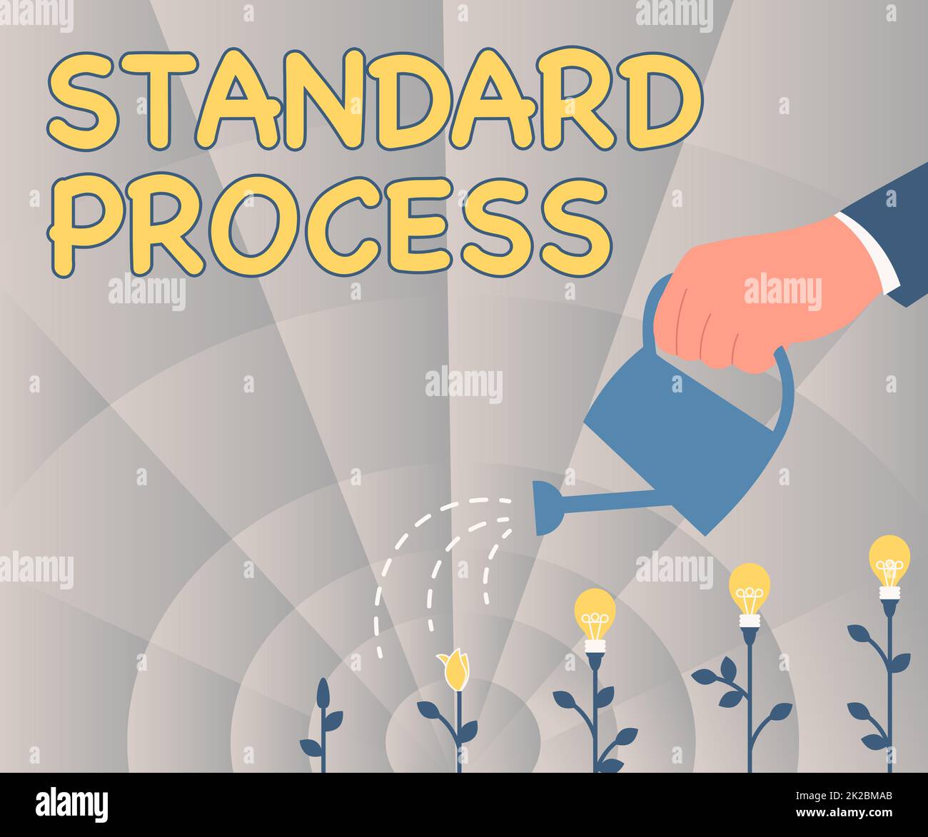 Conceptual display Standard Process. Concept meaning rules made to be ...