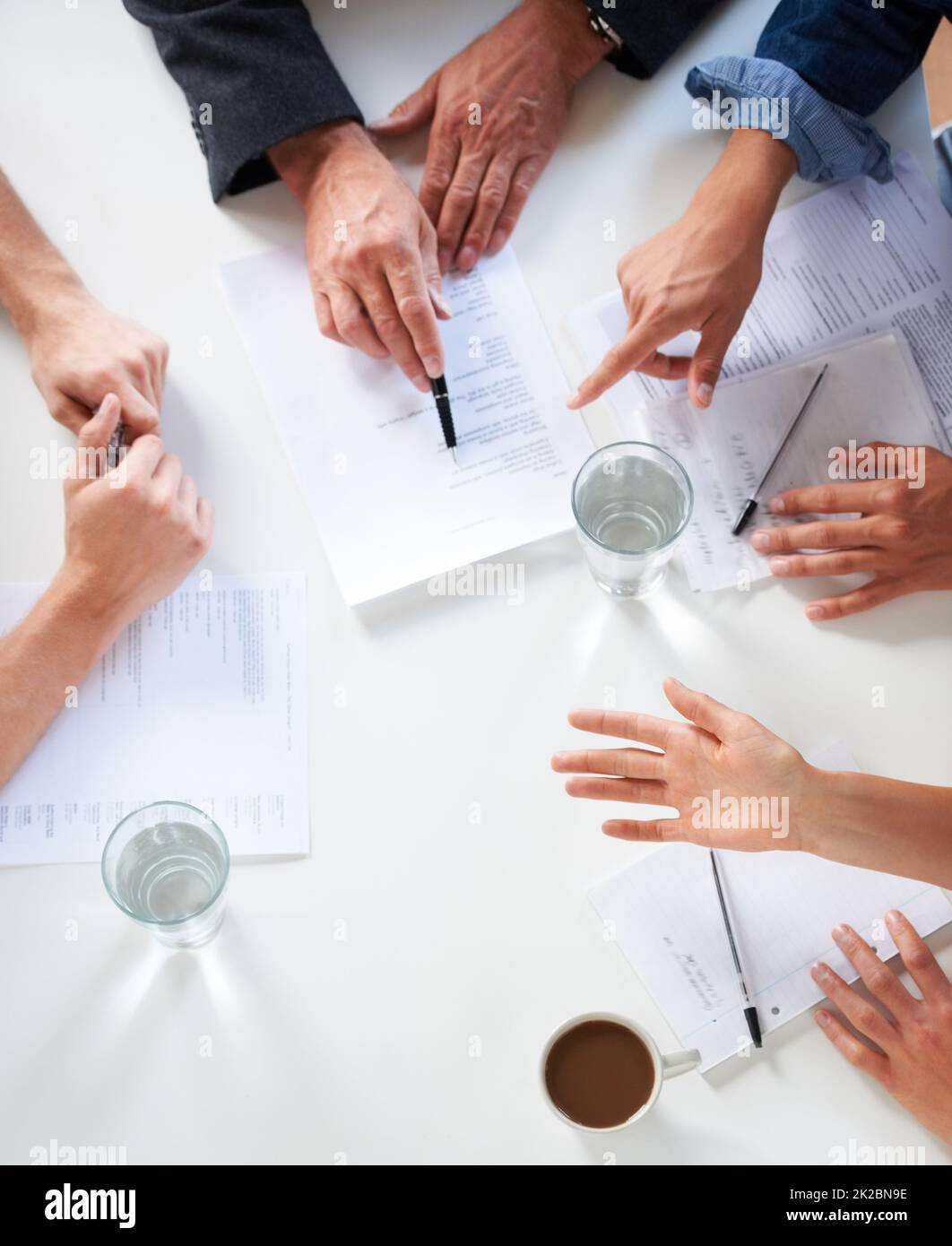 Negotiation in progress hi-res stock photography and images - Alamy