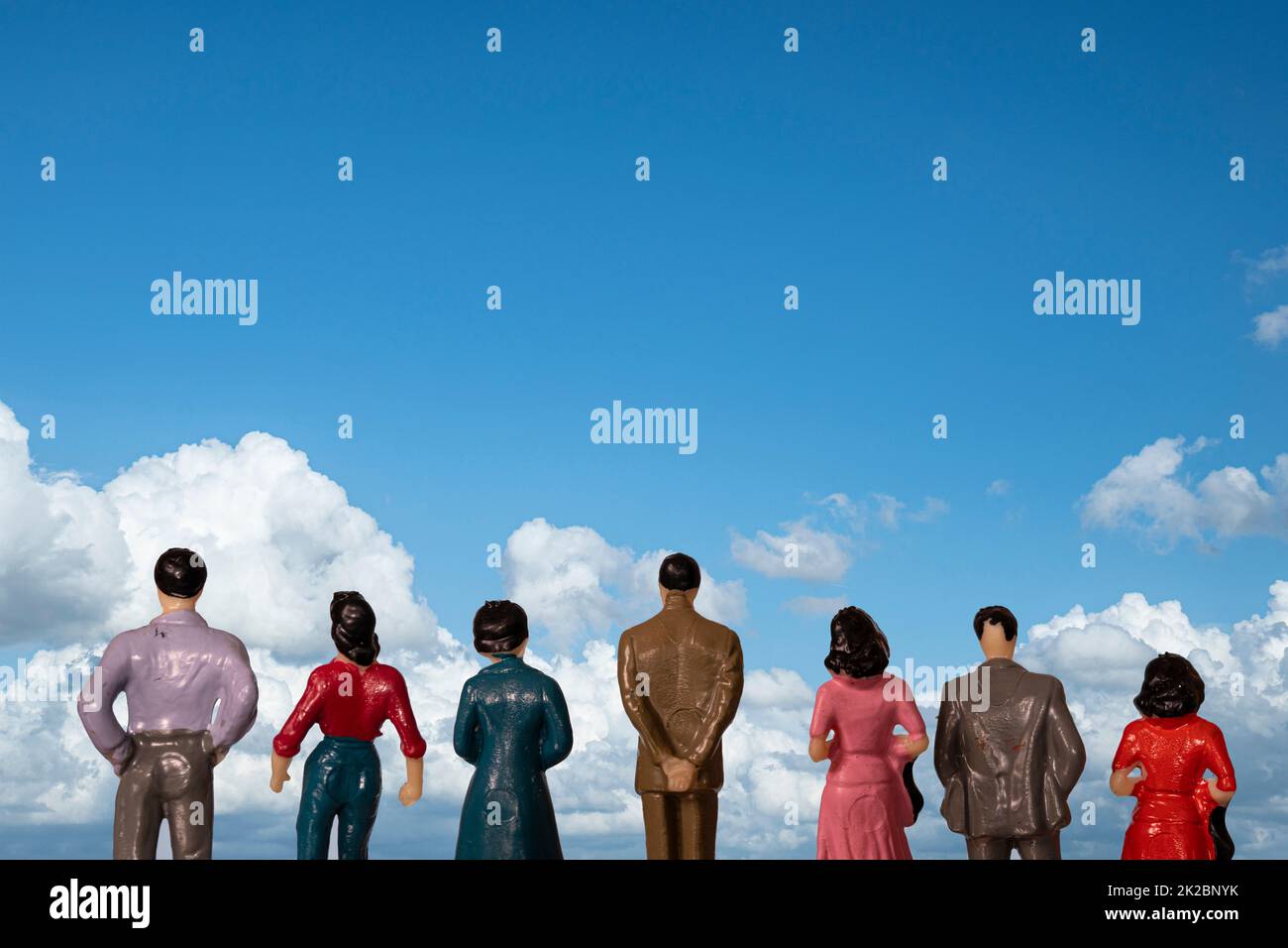 Miniature models people Stock Photo - Alamy