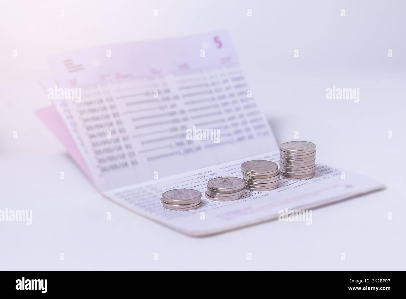 Bank book and Account bank Stock Photo - Alamy