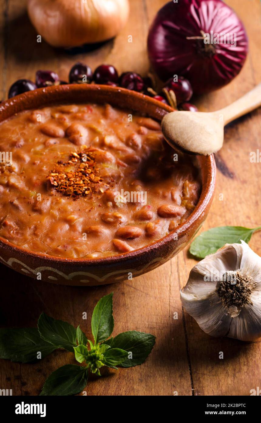 Diet menu mexican beans hi-res stock photography and images - Alamy