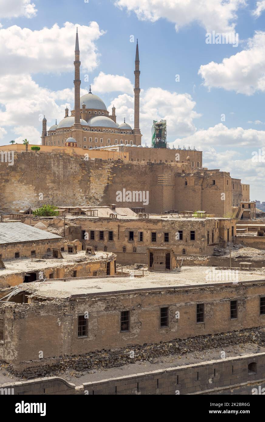 Great Mosque of Muhammad Ali, Citadel of Cairo, one of the landmarks ...