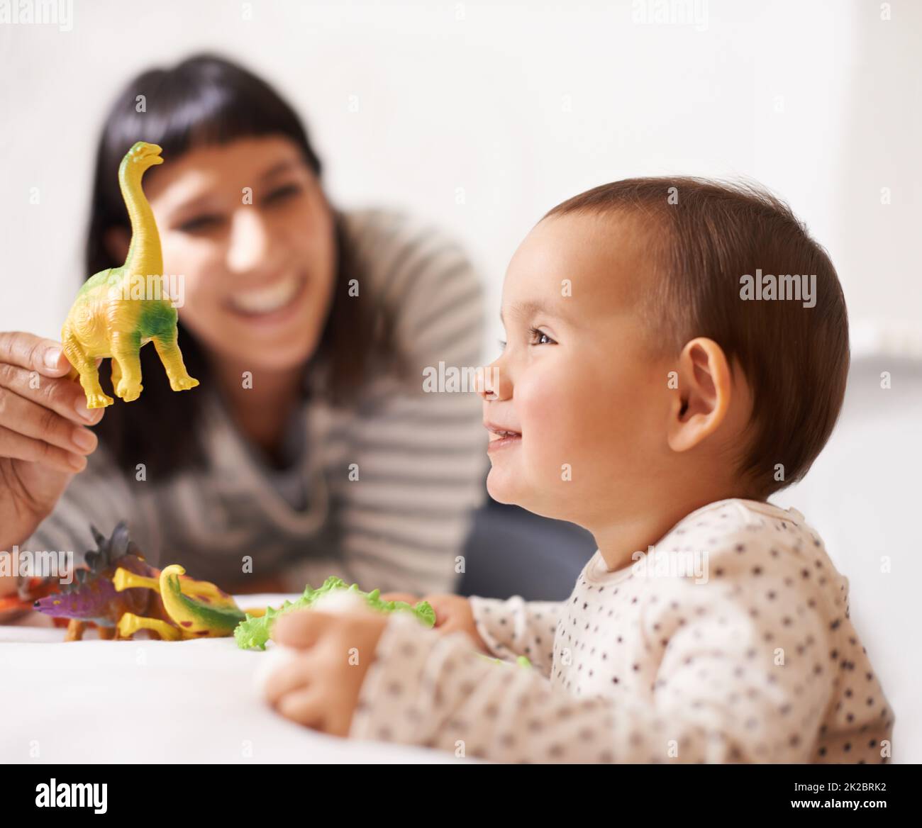 Kids playing animal toys hi-res stock photography and images - Alamy