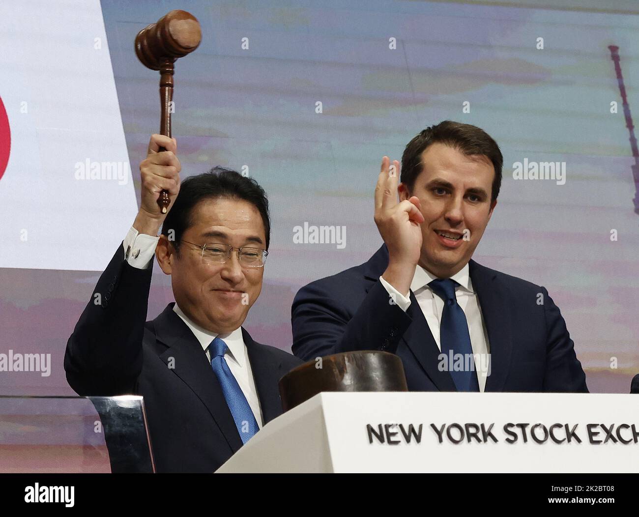 New York City, United States. 22nd Sep, 2022. Prime Minister of Japan ...