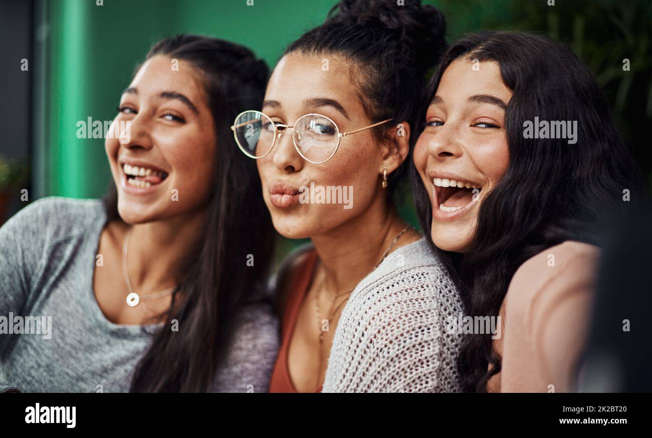 Lifes Good When Youve Got Your Girls Shot Of Young Sisters Taking