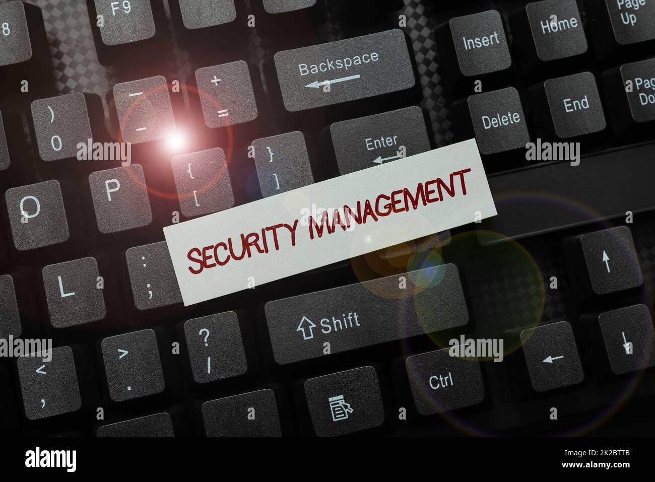 Inspiration showing sign Security Management. Conceptual photo is the ...