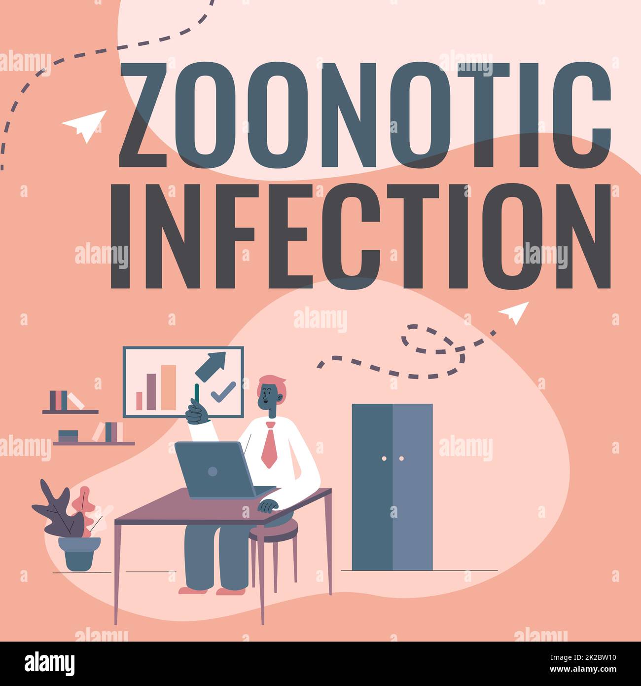 Writing displaying text Zoonotic Infection. Business approach Zoonotic ...