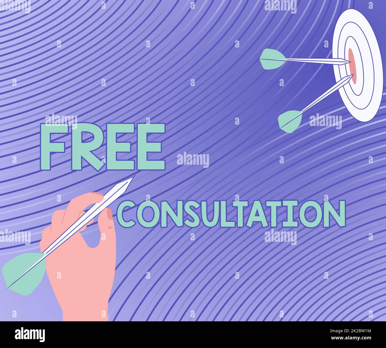 Text showing inspiration Free Consultation. Business showcase Giving ...