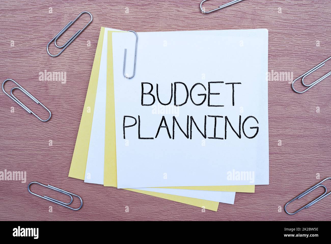 Handwriting text Budget Planning. Business approach The written ...