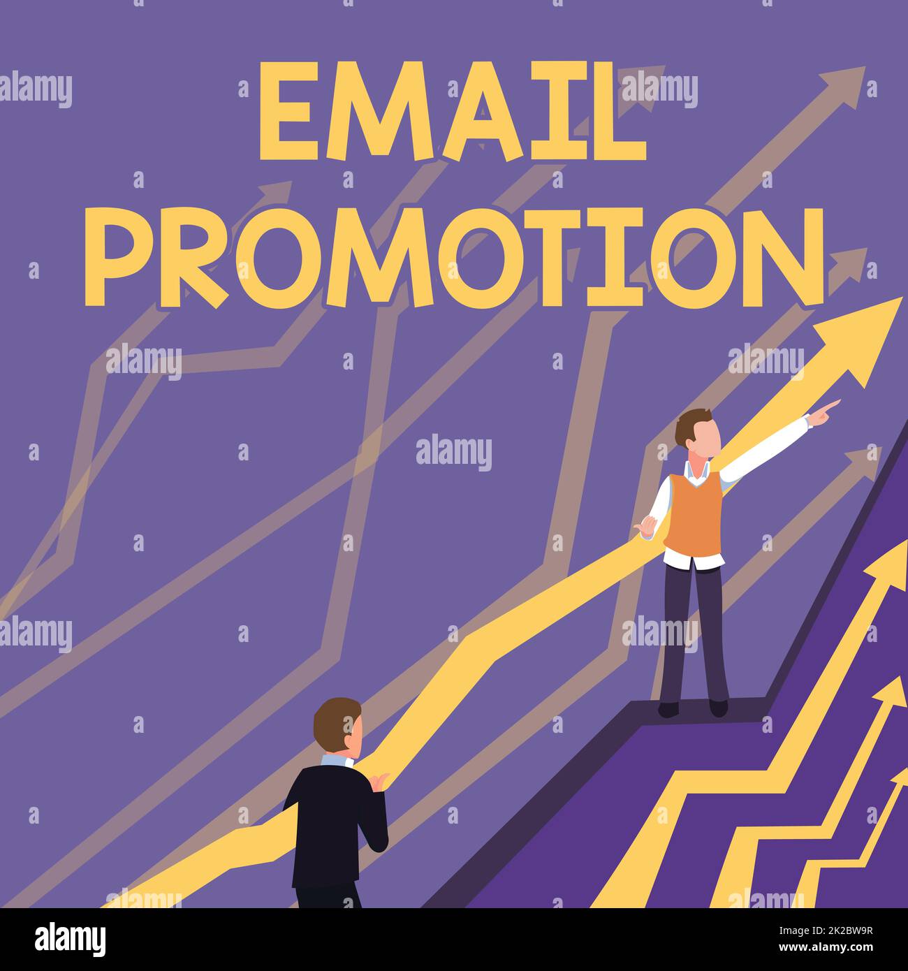 Text sign showing Email Promotion. Word Written on commercial broadcast ...