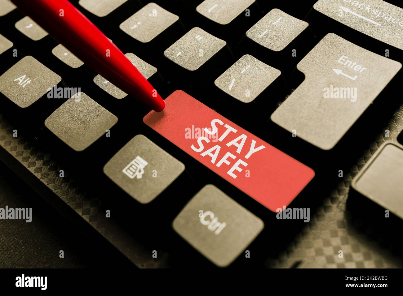 Inspiration Showing Sign Stay Safe Business Approach Secure From