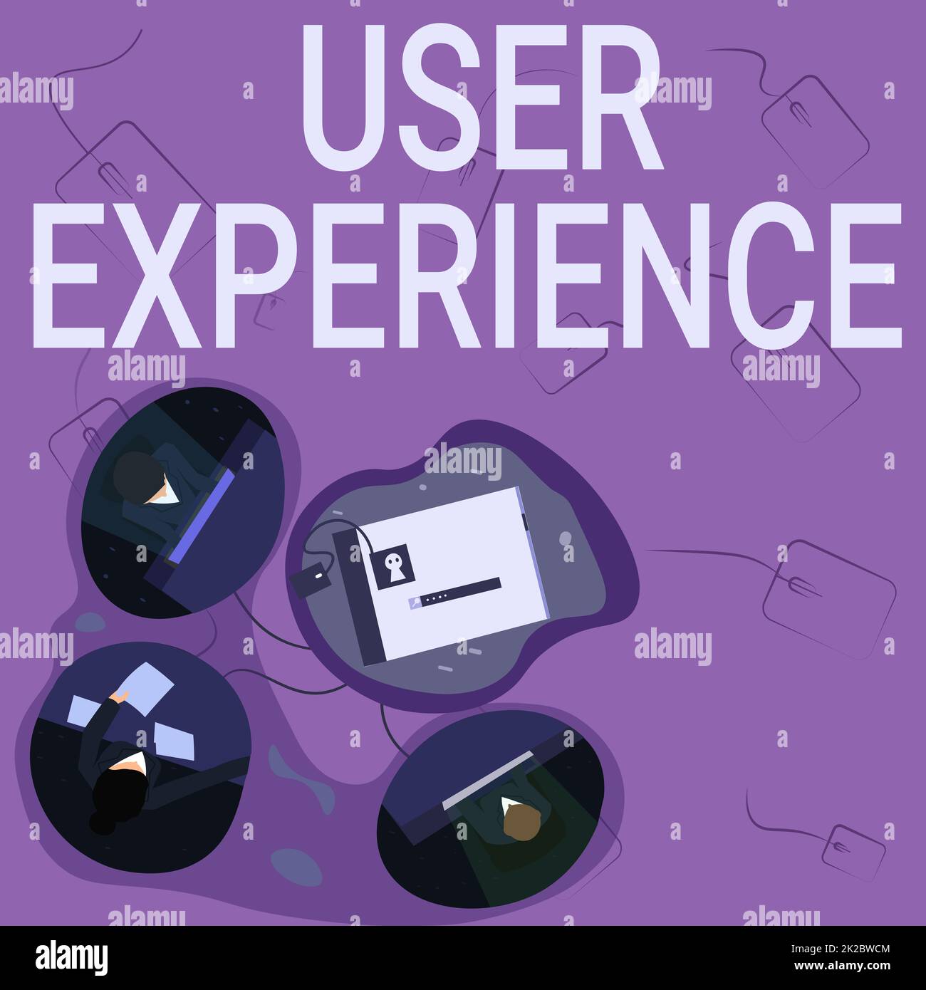 Inspiration showing sign User Experience. Business concept using website especially in terms how ...