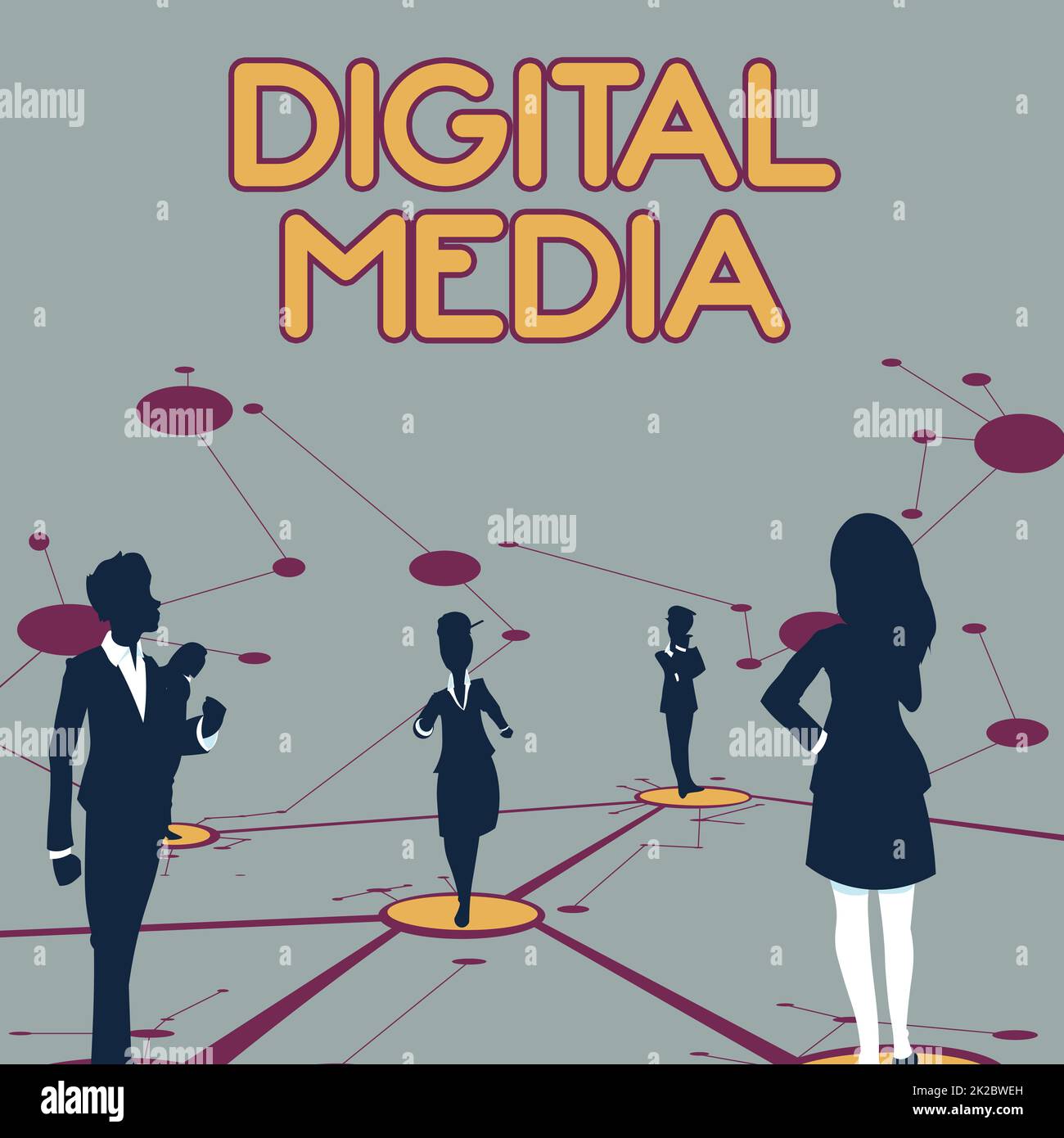 Conceptual display Digital Media. Business approach digitized content ... Conceptual display Digital Media. Business approach digitized content ...