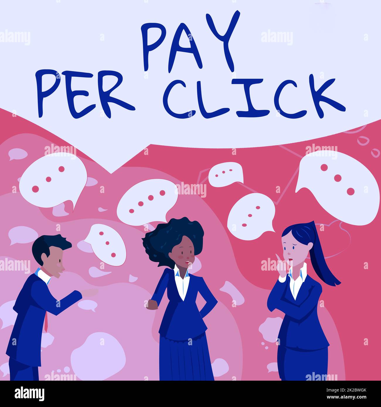 Conceptual caption Pay Per Click. Word Written on Internet Advertising ...