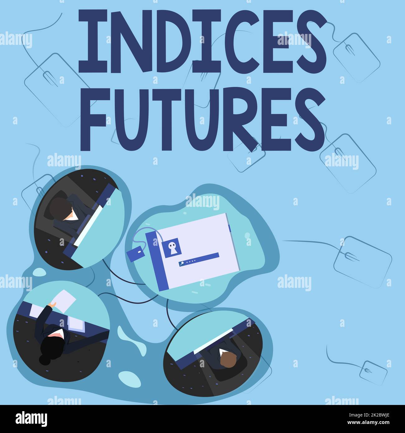 Inspiration showing sign Indices Futures. Business showcase cashsettled futures contract on the ...