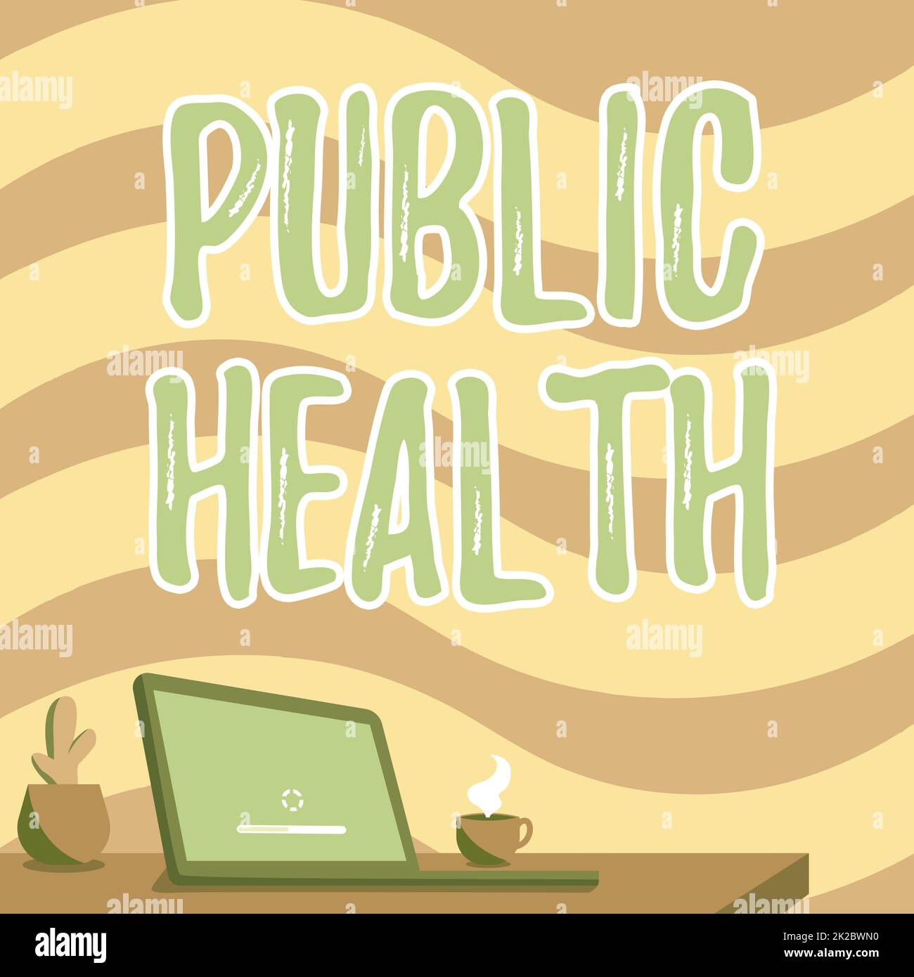 Sign displaying Public Health. Conceptual photo Promoting healthy ...