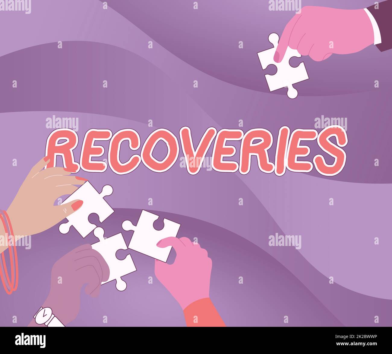 Conceptual caption Recoveries. Conceptual photo process of regaining ...