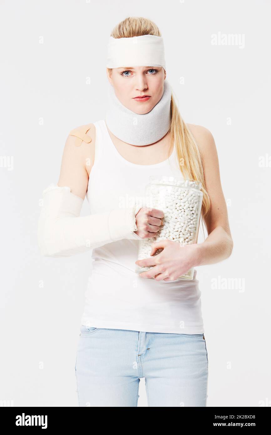 Bandaged women hi-res stock photography and images - Alamy