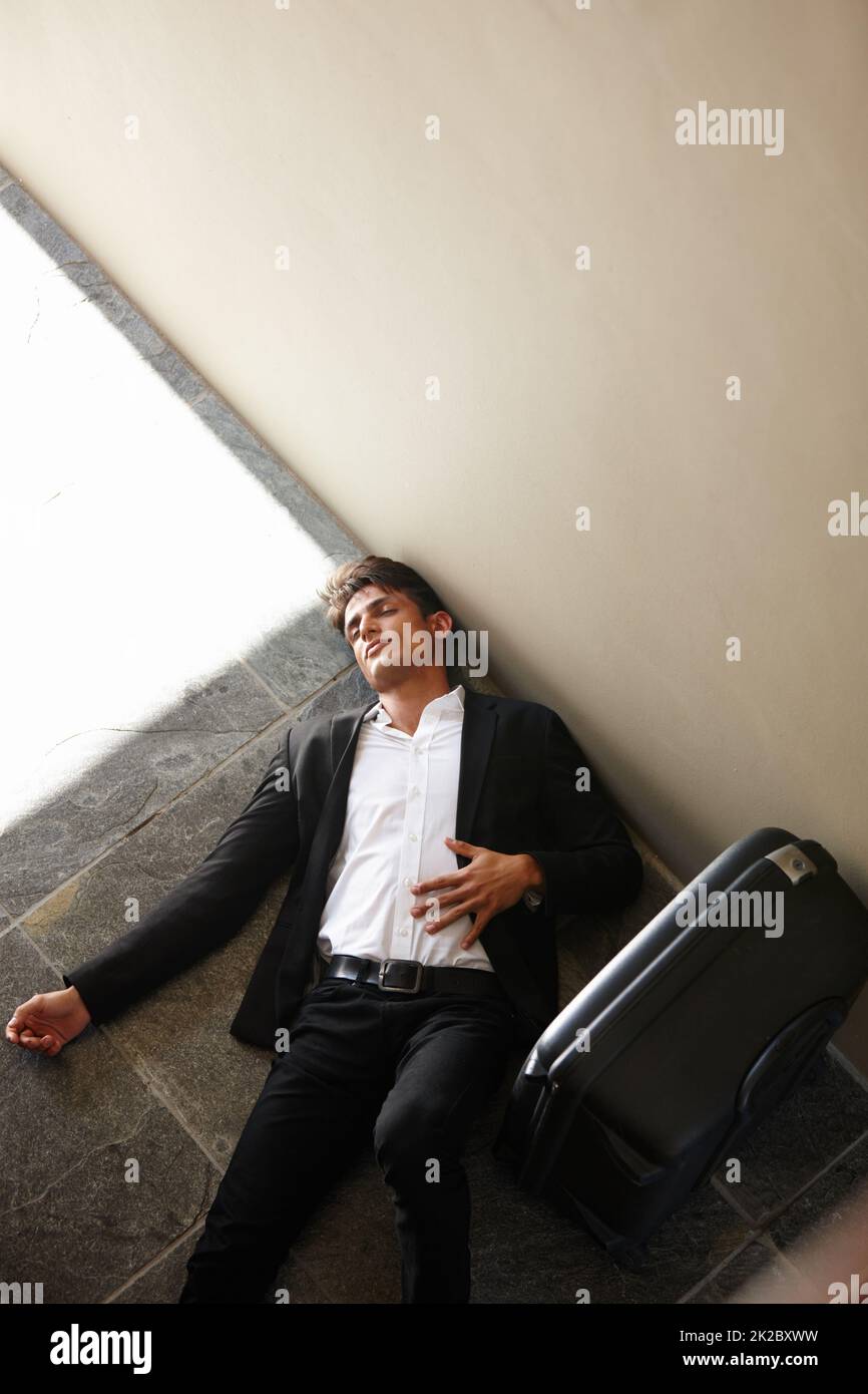 Man exhausted floor suit hi-res stock photography and images - Alamy