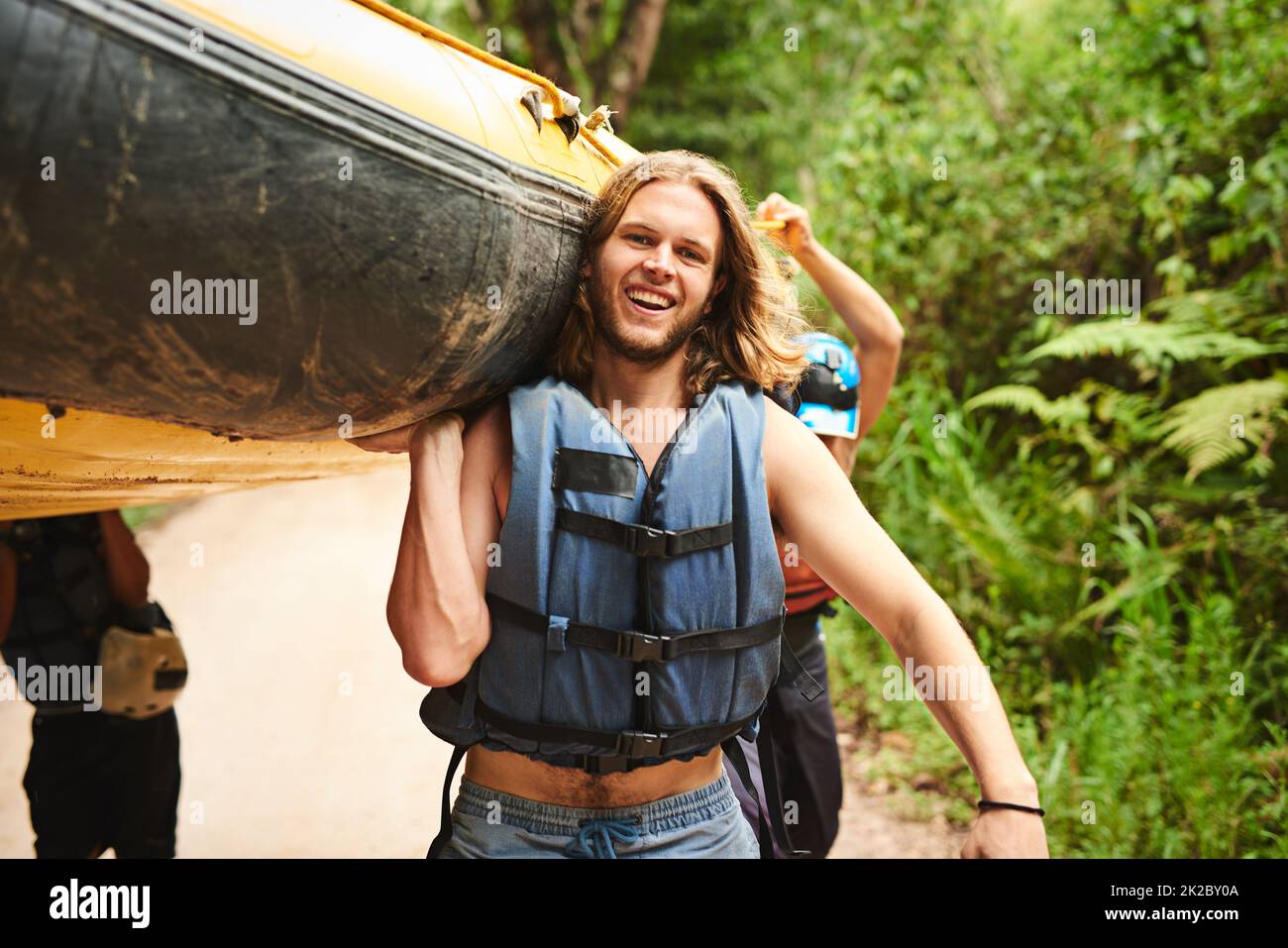 I cant wait to hit the water. Cropped portrait of a handsome young man ...