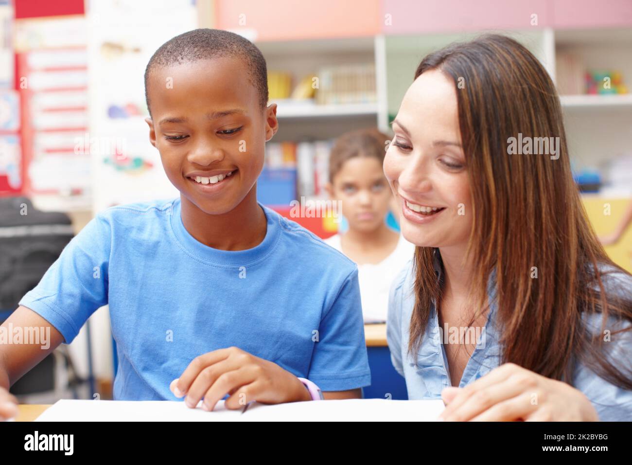 Schoolwork hi-res stock photography and images - Alamy