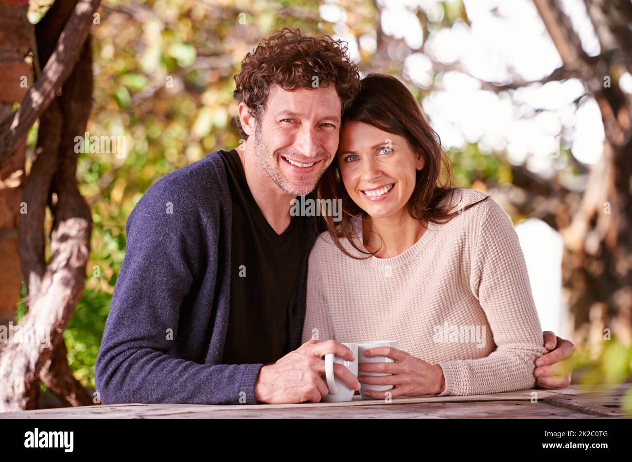 Portrait couple in tea hi-res stock photography and images - Alamy