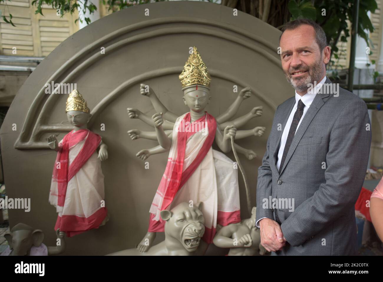 KOLKATA, INDIA - SEPTEMBER 27: UNESCO cluster director Eric Falt visits ...